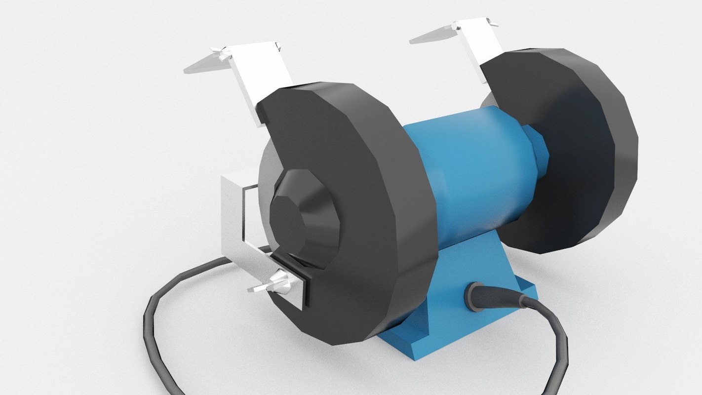 3D bench grinder model - TurboSquid 1527266