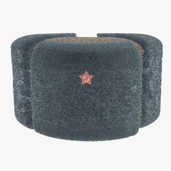 Russian ushanka hat 3D model - TurboSquid 1378994