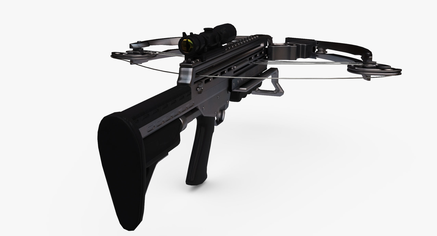 Modern crossbow 3D model - TurboSquid 1379813