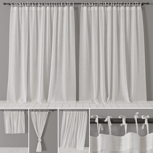 curtain 3d max