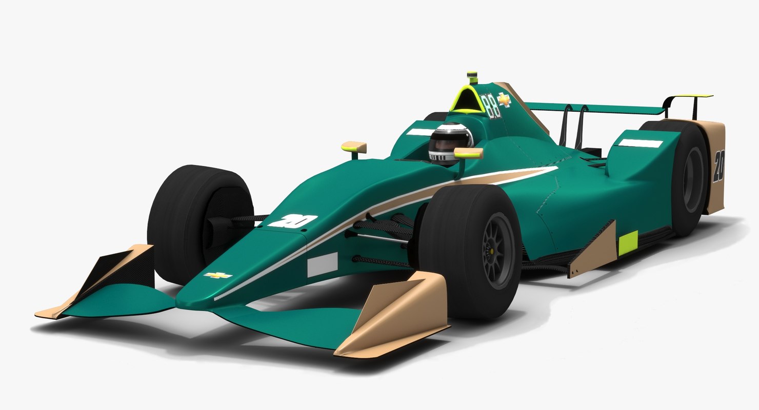 Ed carpenter racing indy 3D model - TurboSquid 1174775