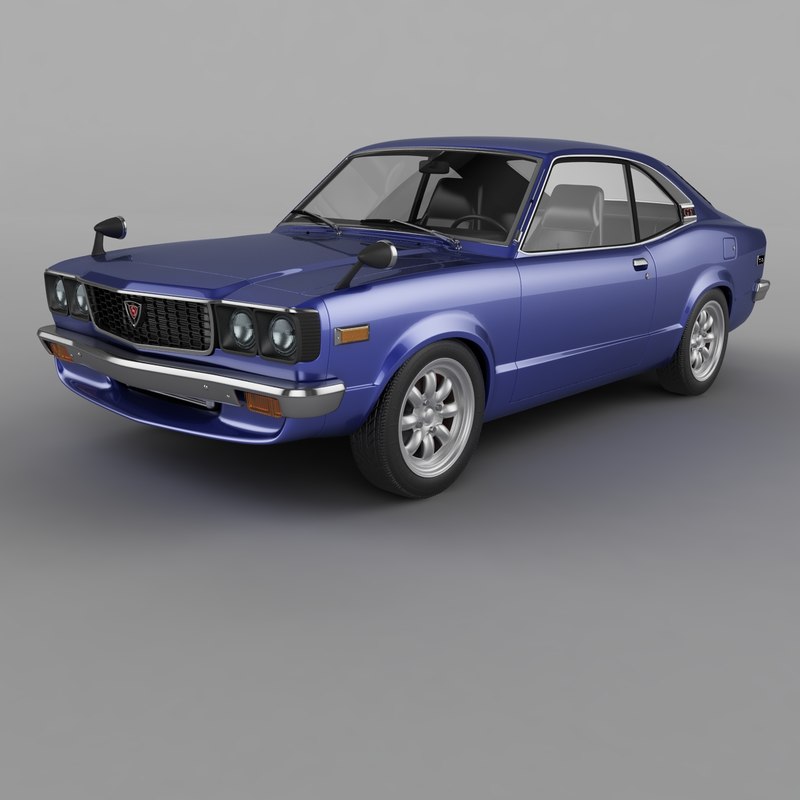 1974 mazda rx3 savanna 3D model - TurboSquid 1379228