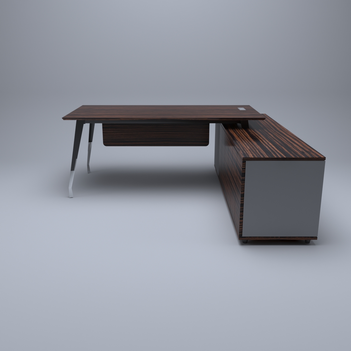 3D office table desk model - TurboSquid 1379309