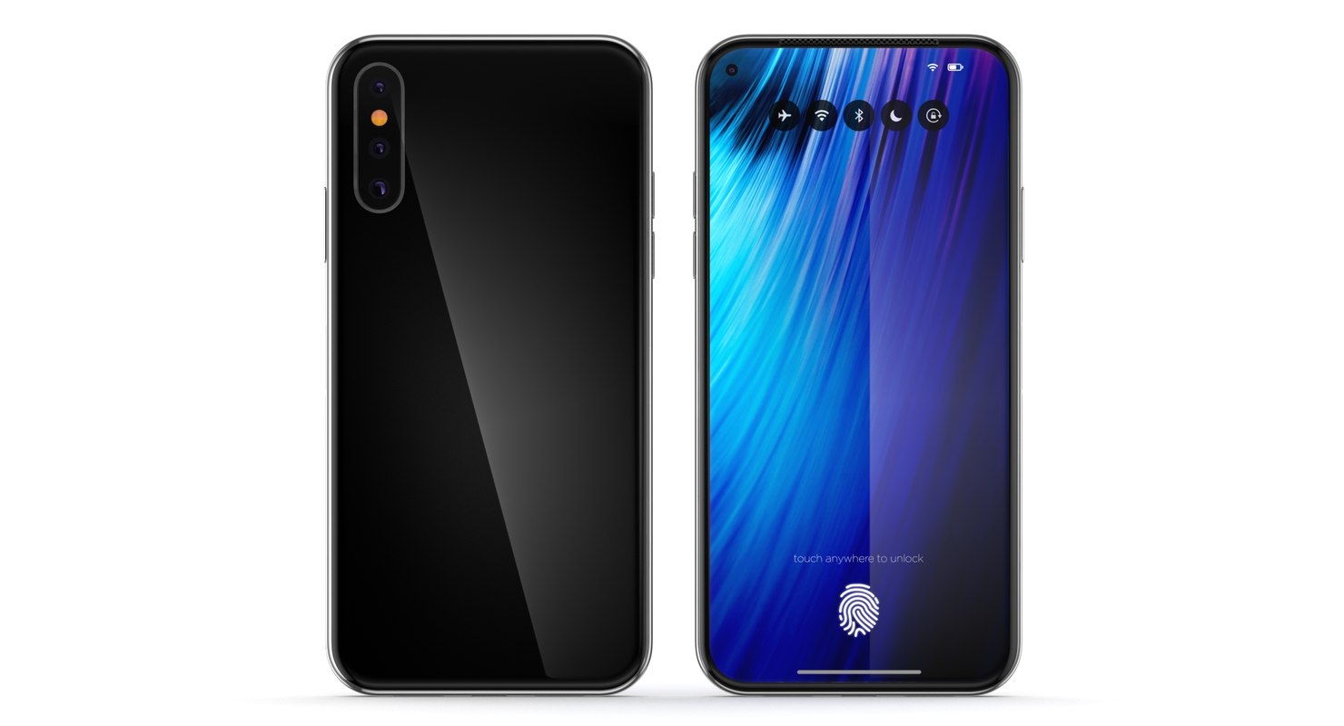 Generic smart phone model - TurboSquid 1379325