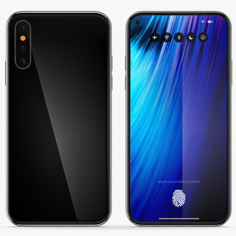 Generic smart phone model - TurboSquid 1379325