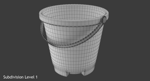Toy bucket 3D model - TurboSquid 1379346