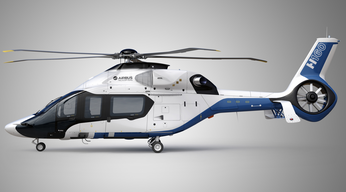 Airbus Helicopter H160 - Eurocopter EC 160 z kokpi Model 3D ...