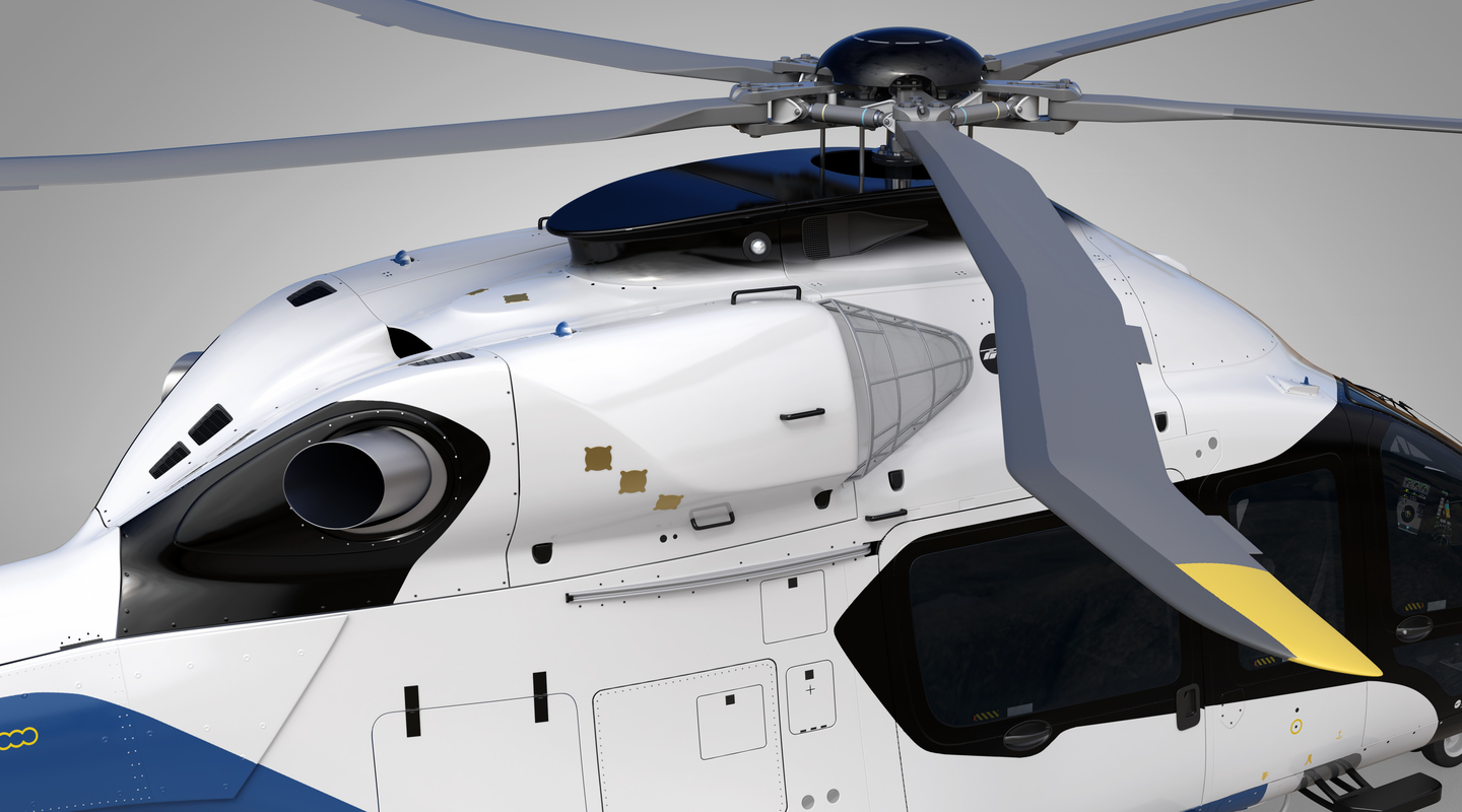 Airbus Helicopter H160 - Eurocopter EC 160 z kokpi Model 3D ...