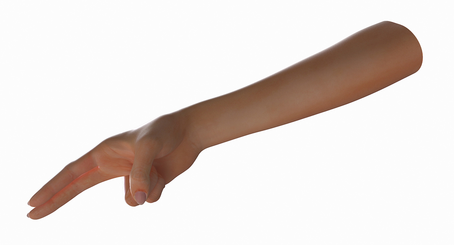 Female arm pose f 3D model - TurboSquid 1379473