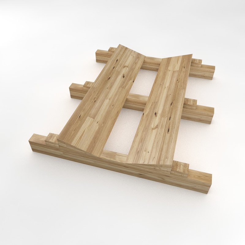 3D wood pallet wedges - TurboSquid 1379463