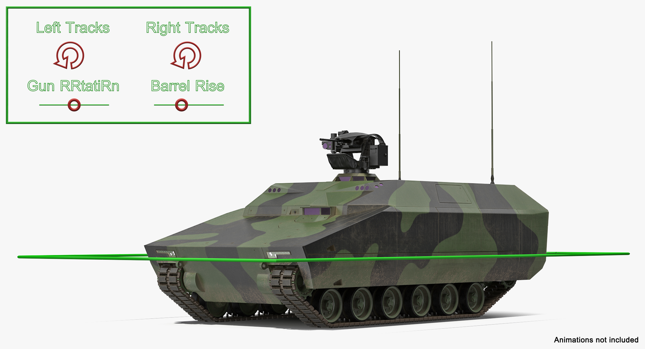 KF41 Lynx Tank Rigged Collection Model 3D - TurboSquid 1379596