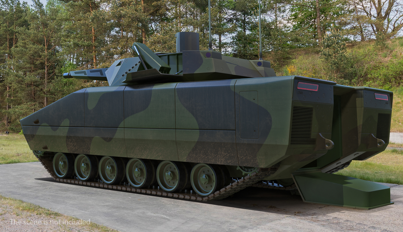 KF41 Lynx Tank Rigged Collection 3D-Modell - TurboSquid 1379596