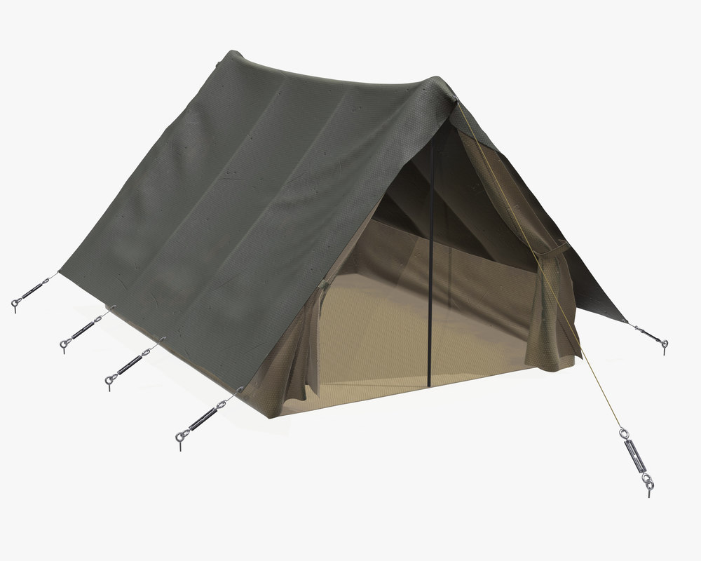 Camping tent 3D model - TurboSquid 1379576