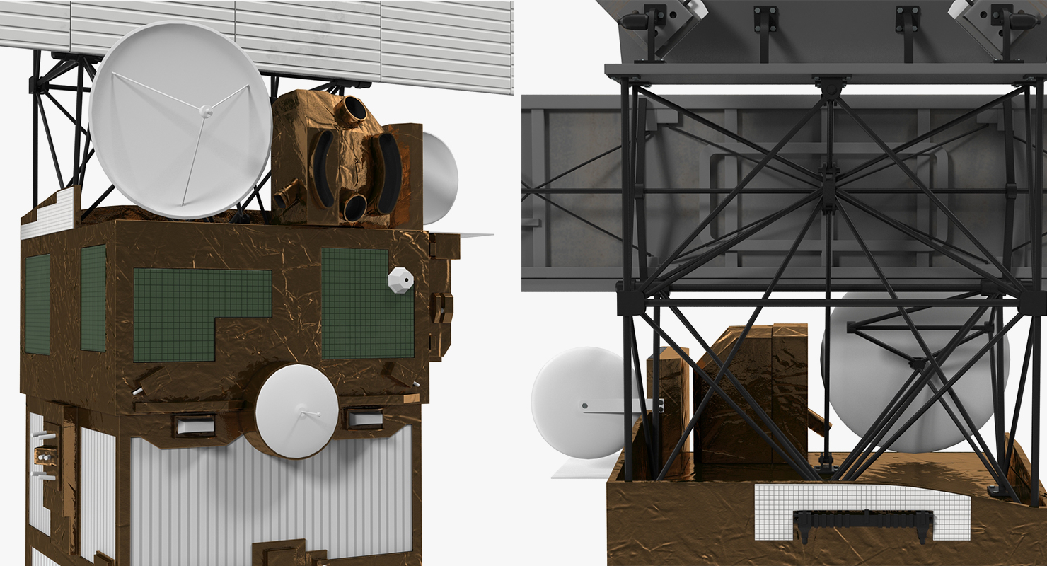 3D model satellite 4 - TurboSquid 1379604