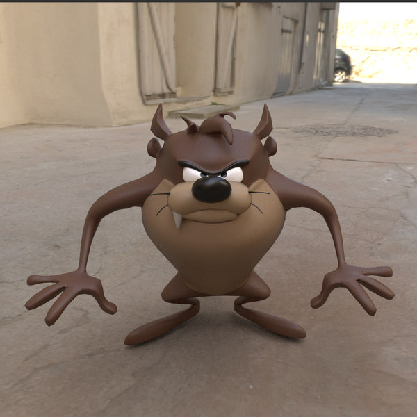 modelo 3d Taz - TurboSquid 1379629