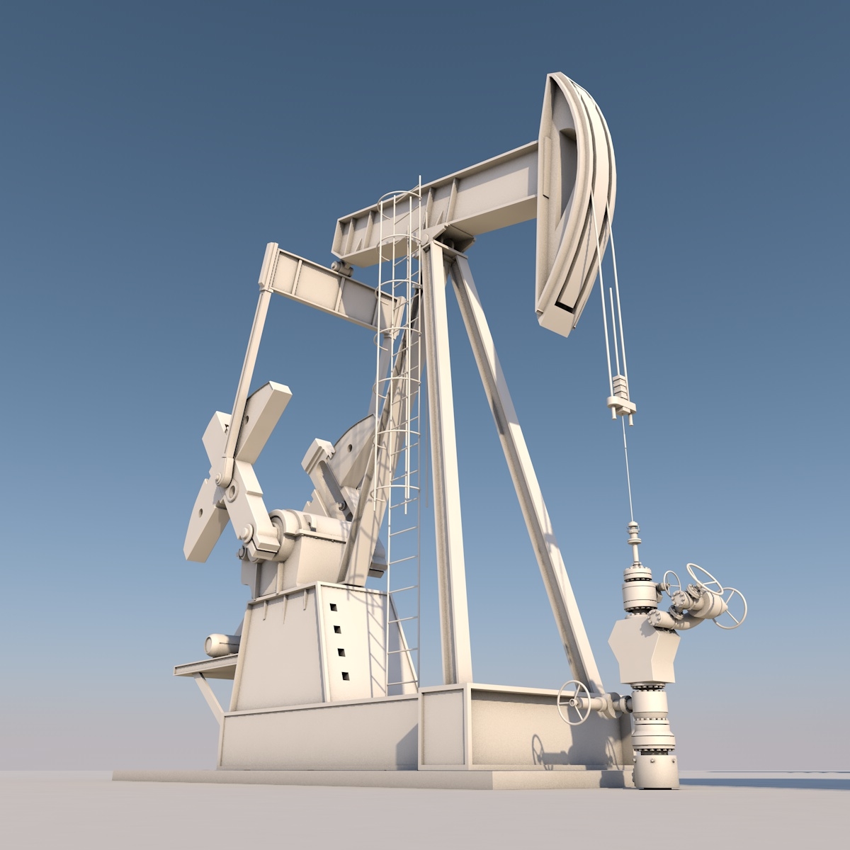 3D oil field model - TurboSquid 1379893