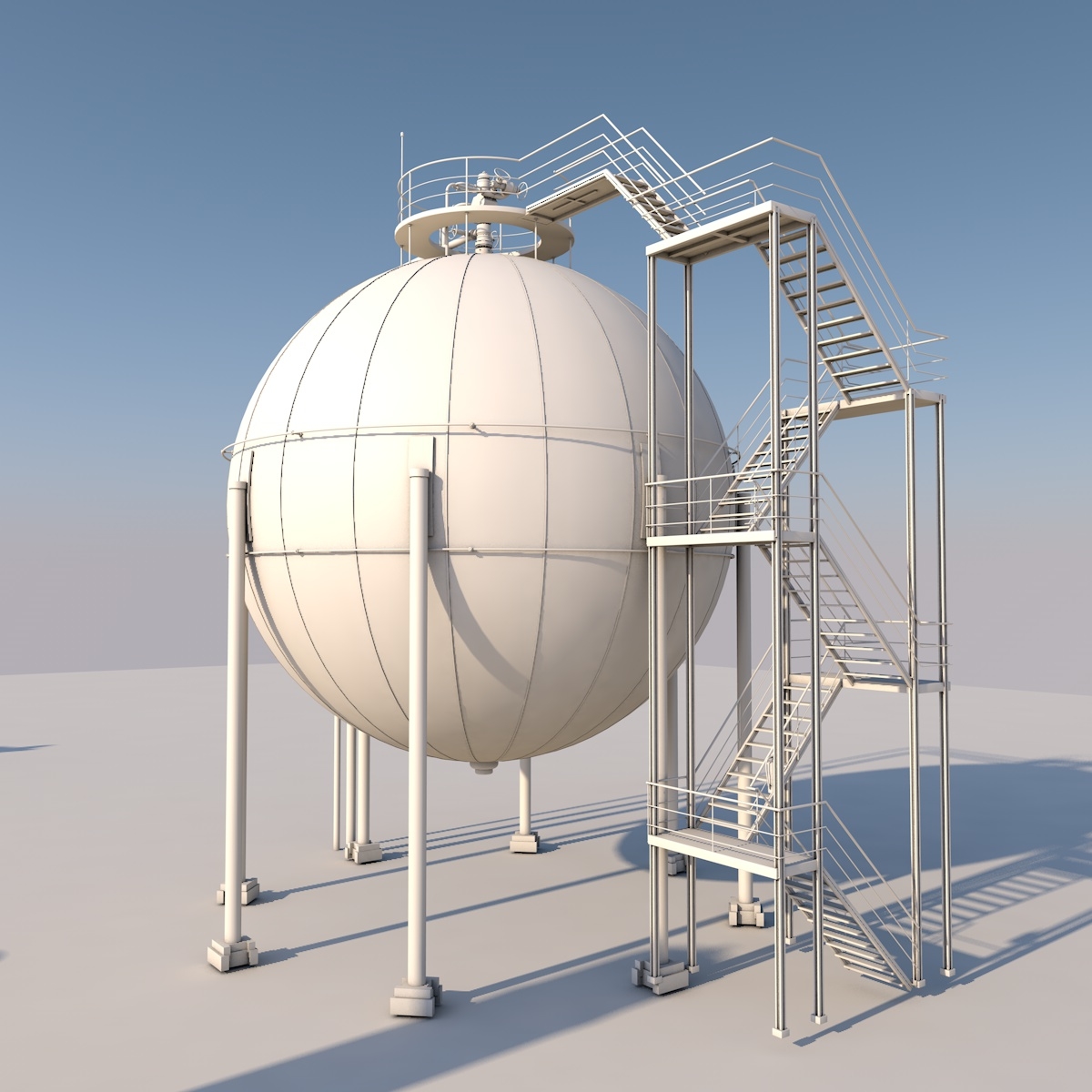 3D oil field model - TurboSquid 1379893