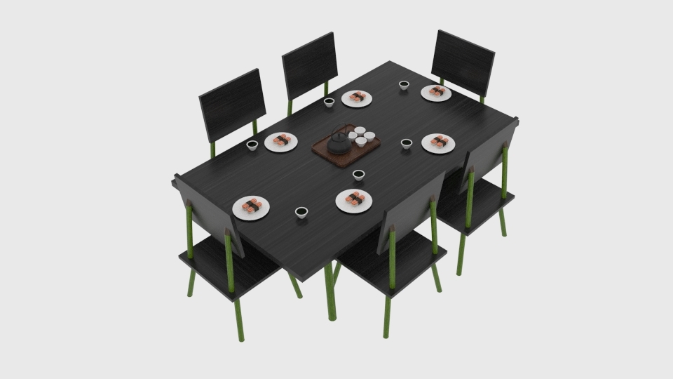 Table Blender Models for Download | TurboSquid
