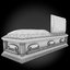 3d model of coffin casket