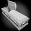 3d model of coffin casket