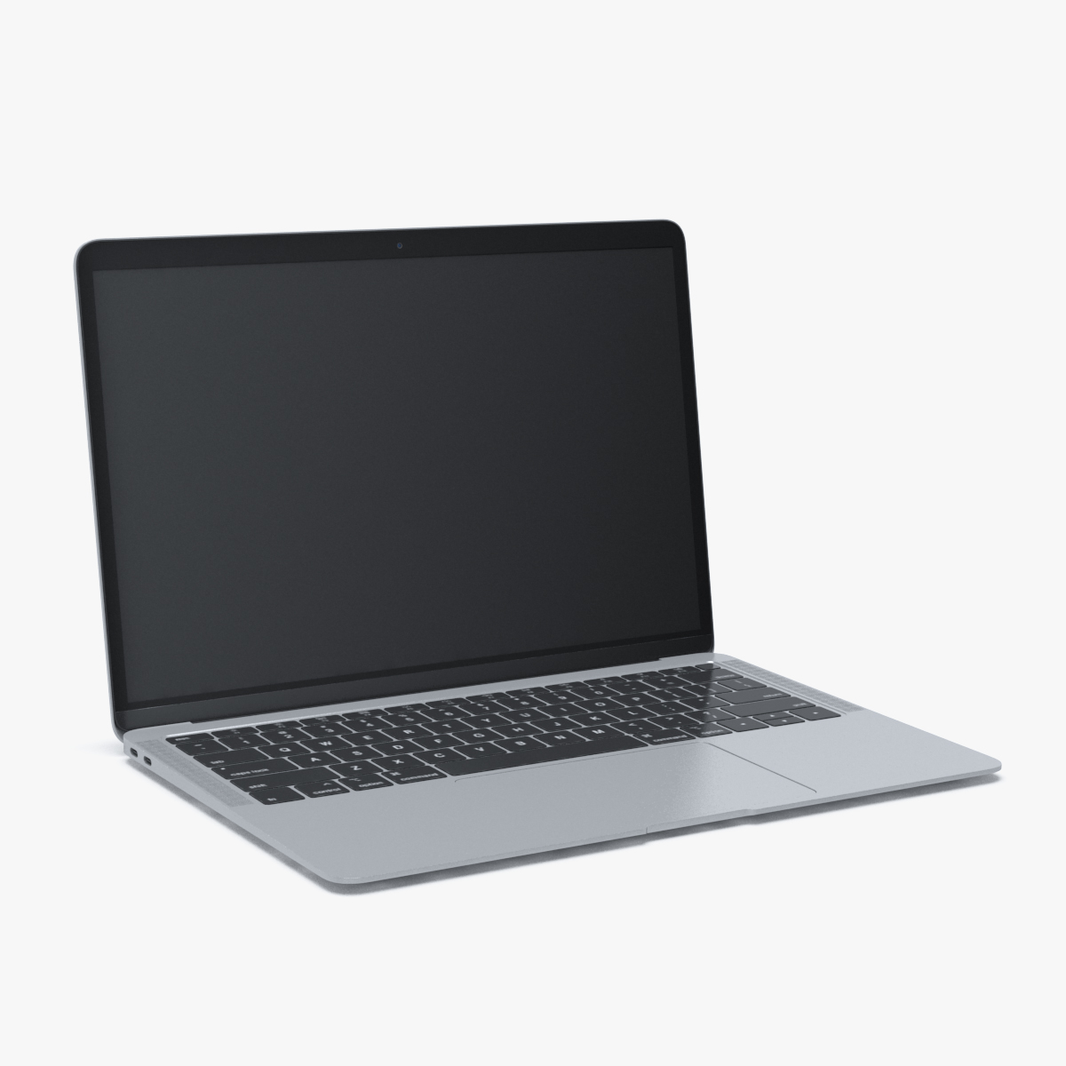 3D subnotebook silver notebook - TurboSquid 1379962