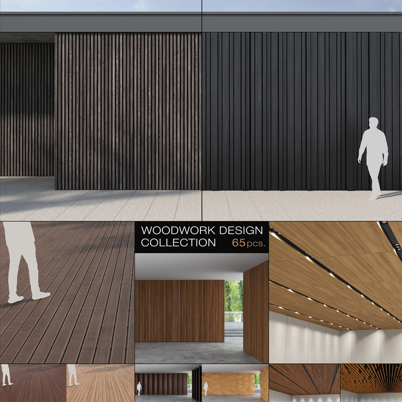 Woodwork wood work 3D model - TurboSquid 1379965