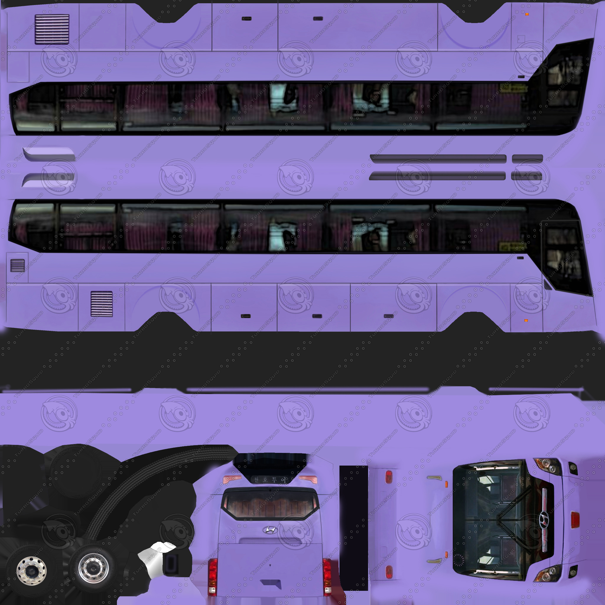 2009 hyundai universe 3D model - TurboSquid 1380059