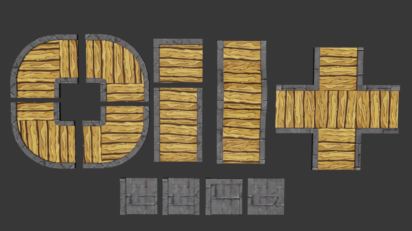 3D road medieval - TurboSquid 1380086