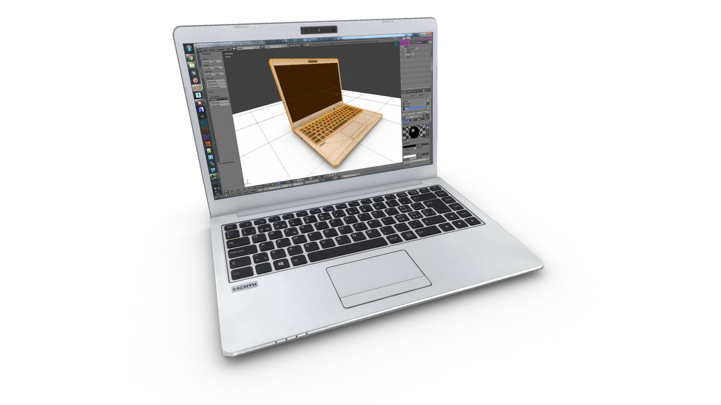 Laptop 3D - TurboSquid 1380152