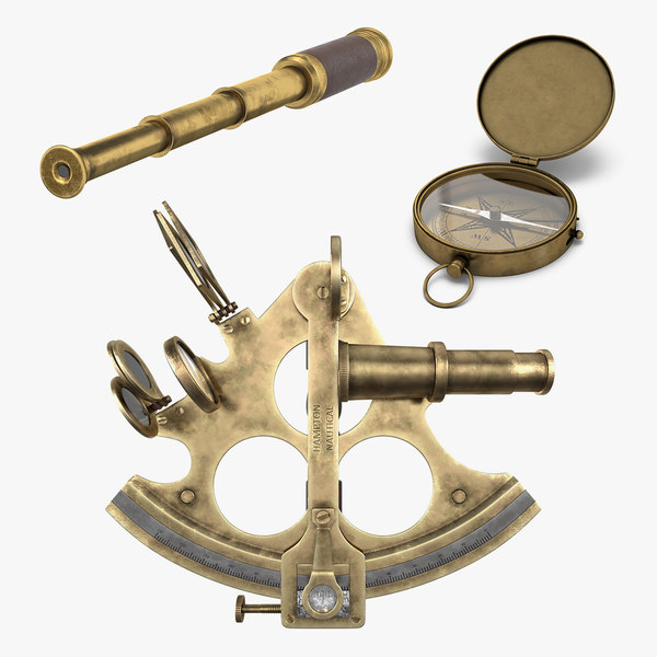 army pocket multifunction compass 3d model