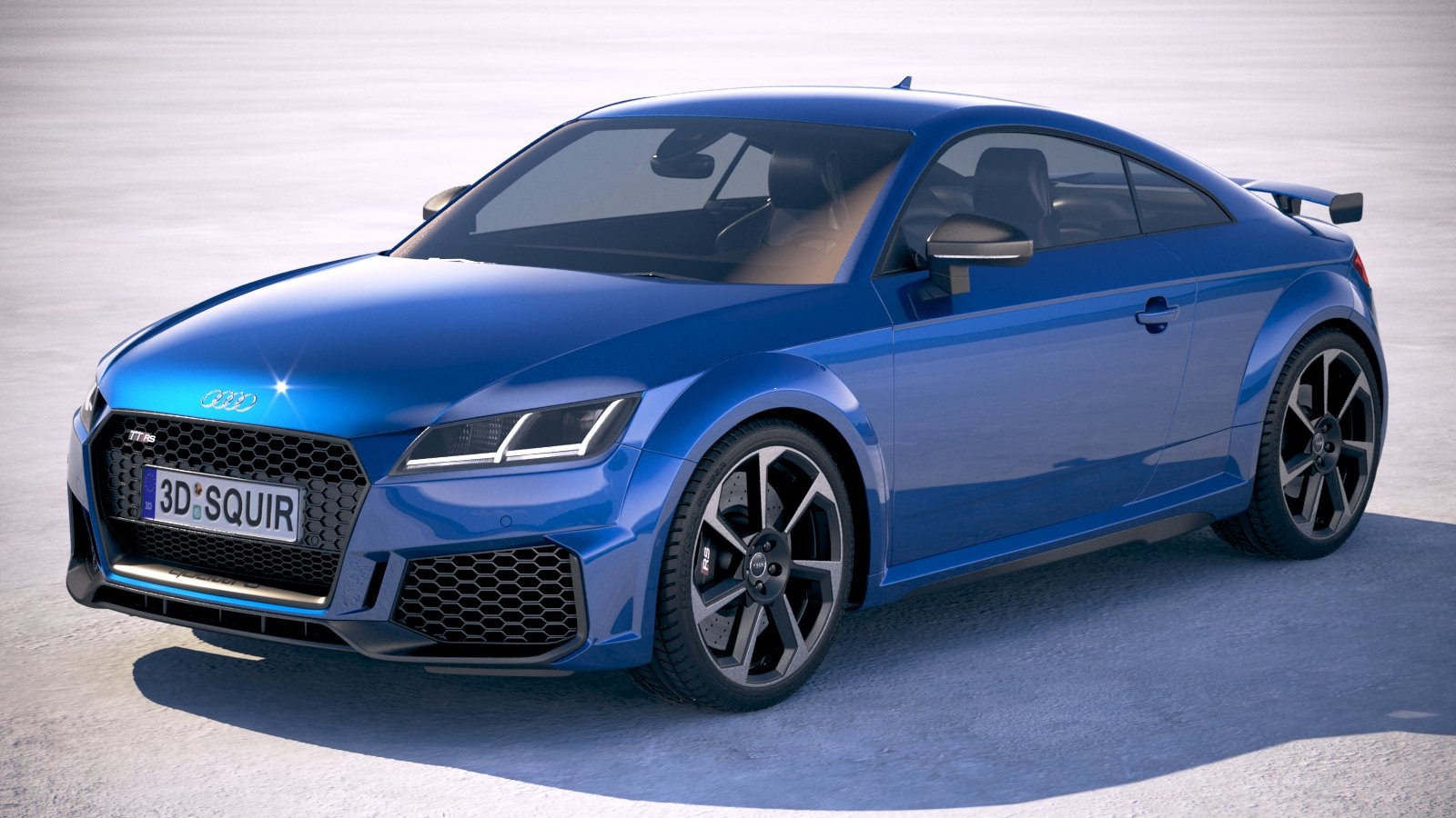 Audi ttrs coupe 3D - TurboSquid 1380305