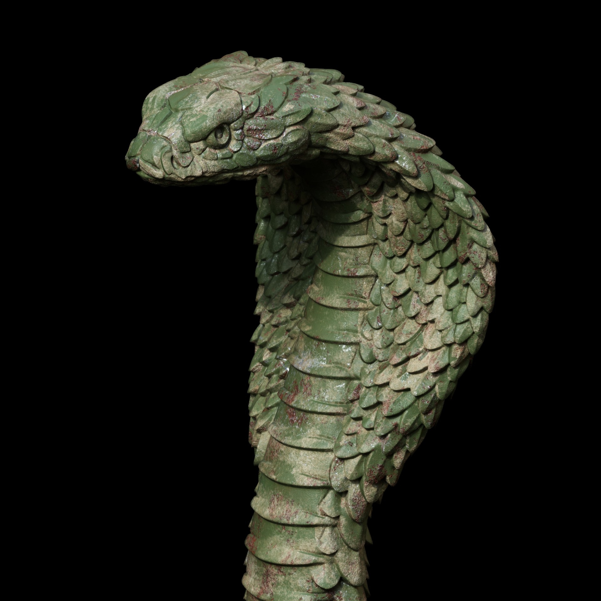 Cobra head 3D - TurboSquid 1380563