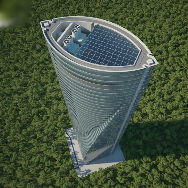 Torre espacio 3D model - TurboSquid 1380715