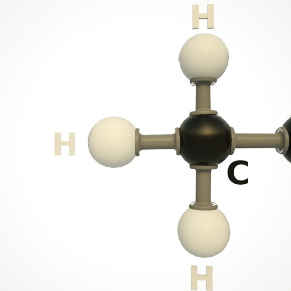 3D modeled acetic acid structure - TurboSquid 1380729