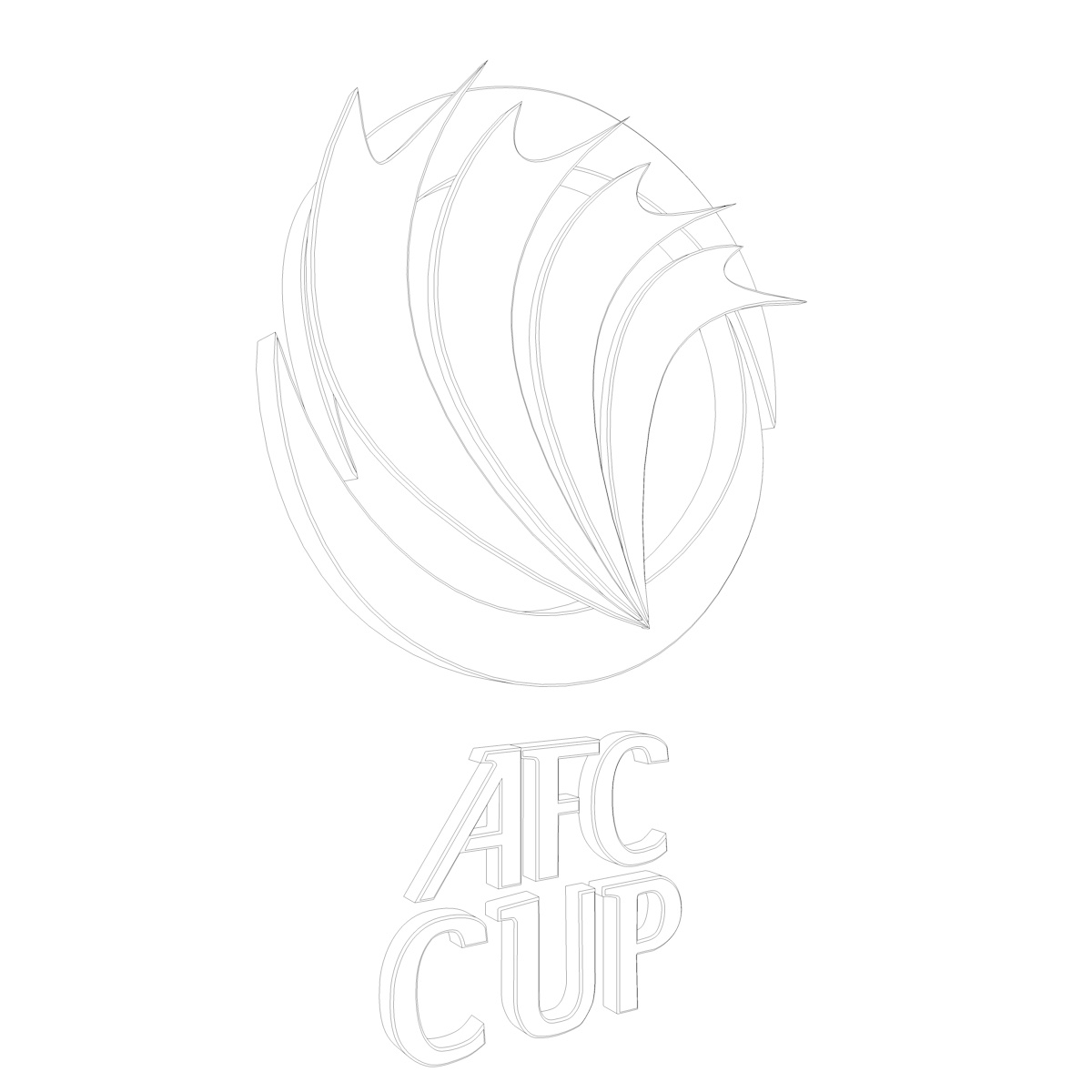 Afc cup 2019 model - TurboSquid 1380784