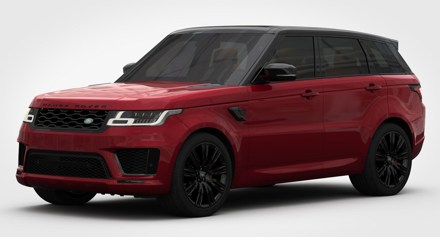 3D model land rover range sport - TurboSquid 1380823