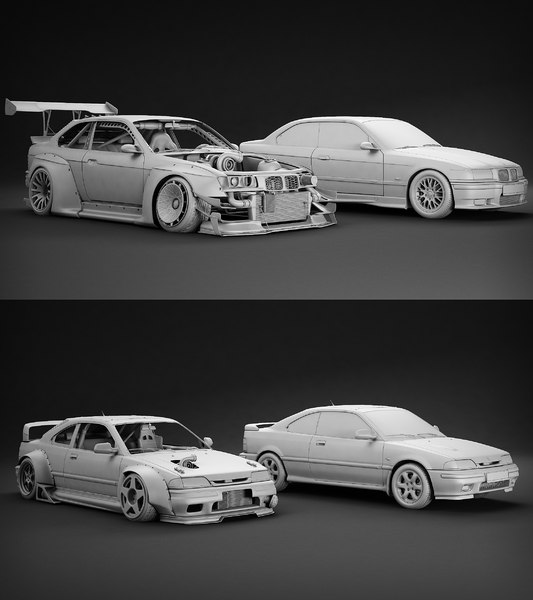 3D Tuning Models | TurboSquid