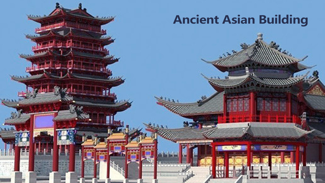 Ancient chinese buildings 3D - TurboSquid 1332811