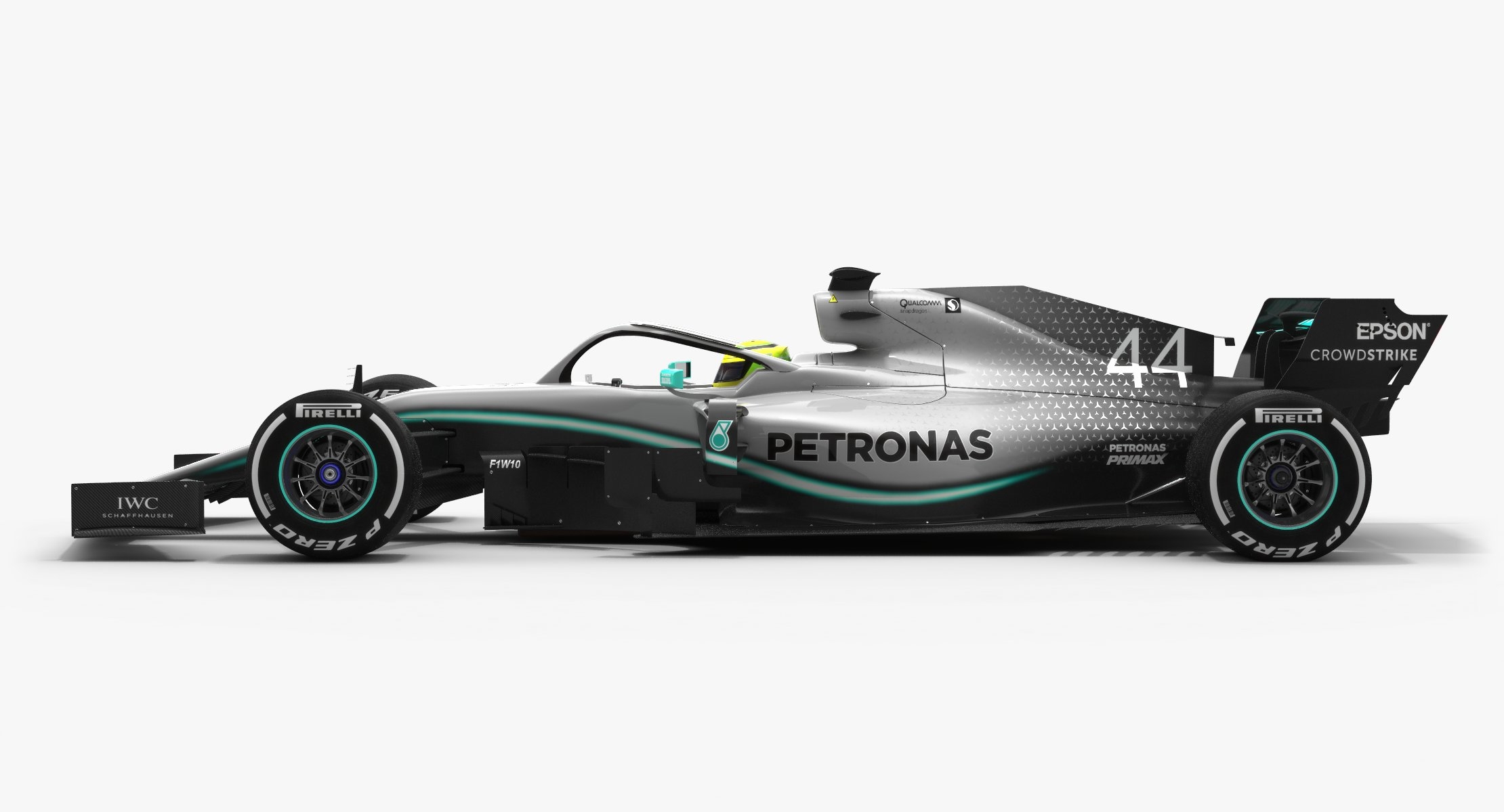 Petronas f1 w10 eq 3D model - TurboSquid 1380851