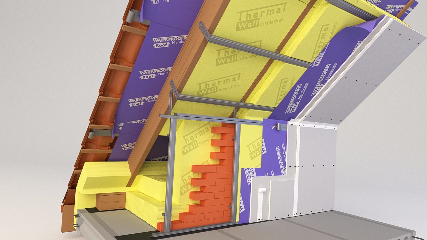 3D thermal insulation model - TurboSquid 1529202