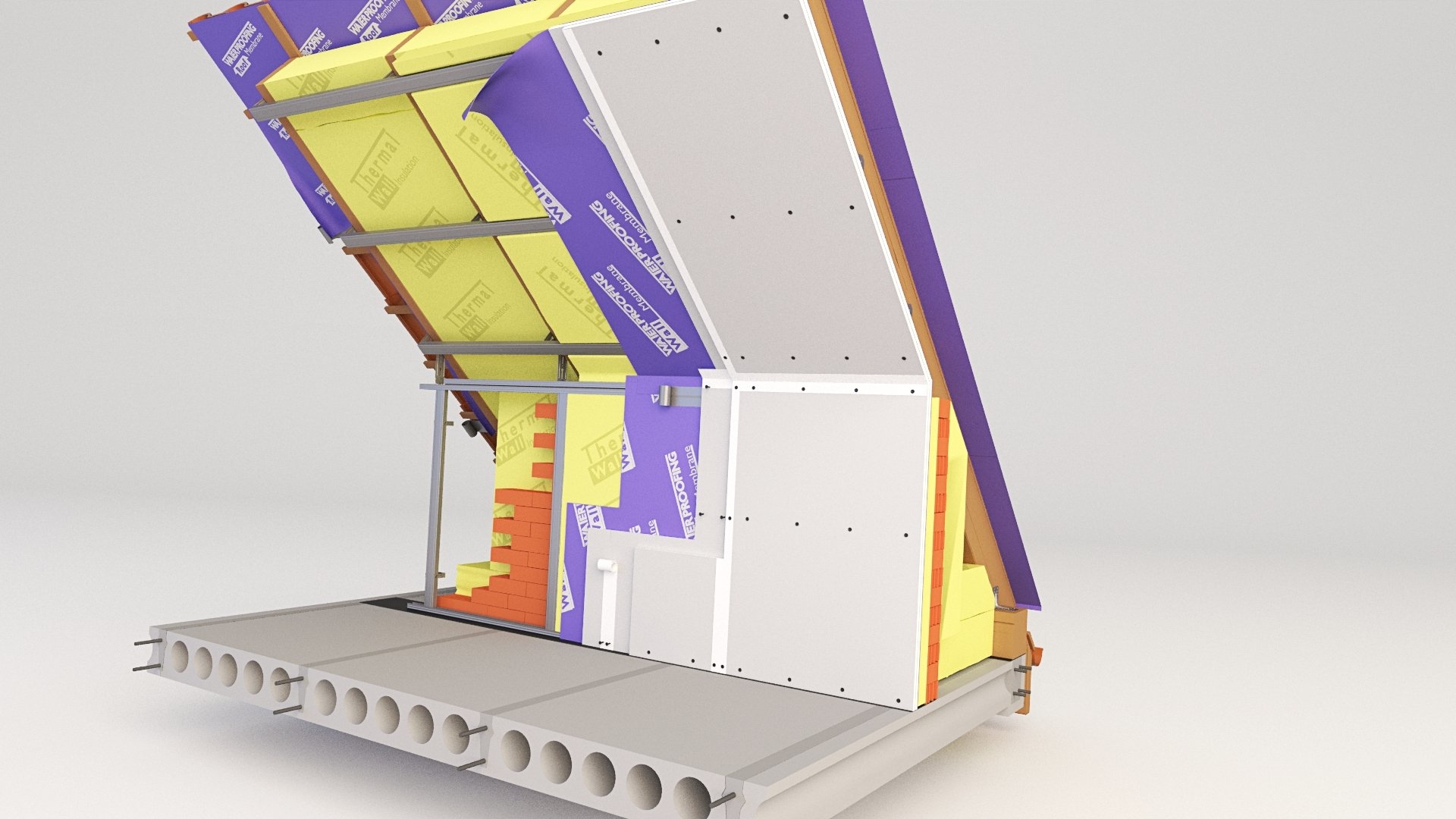 3D thermal insulation model - TurboSquid 1529202