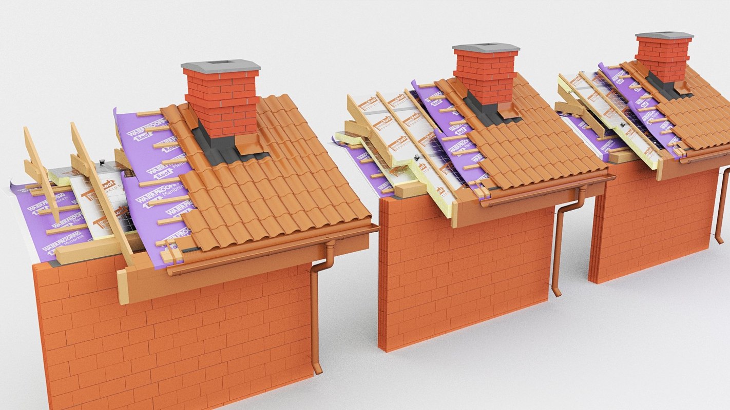 3D roof insulation pir pur model - TurboSquid 1529162