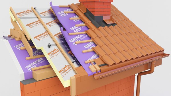 Thermal insulation pir roof model - TurboSquid 1529178