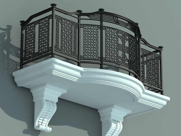 3D Balcony Models | TurboSquid