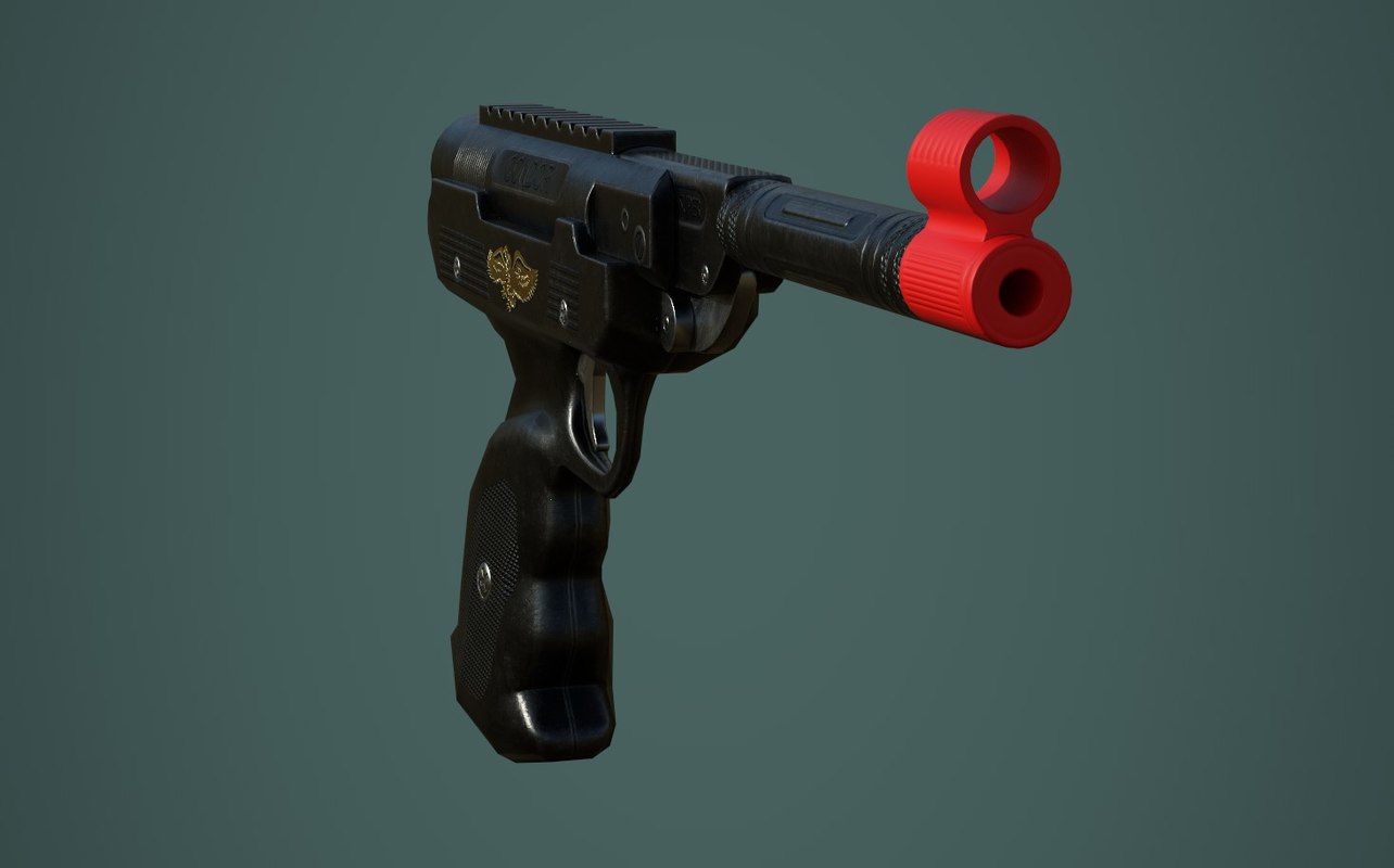 modèle 3D de Super Condor Gun - Low poly - TurboSquid 1381254