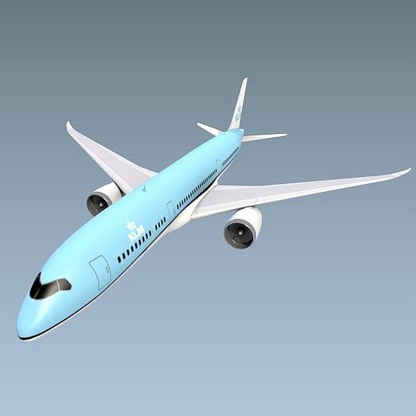 Jetliner 787 boeing 3D model - TurboSquid 1381251