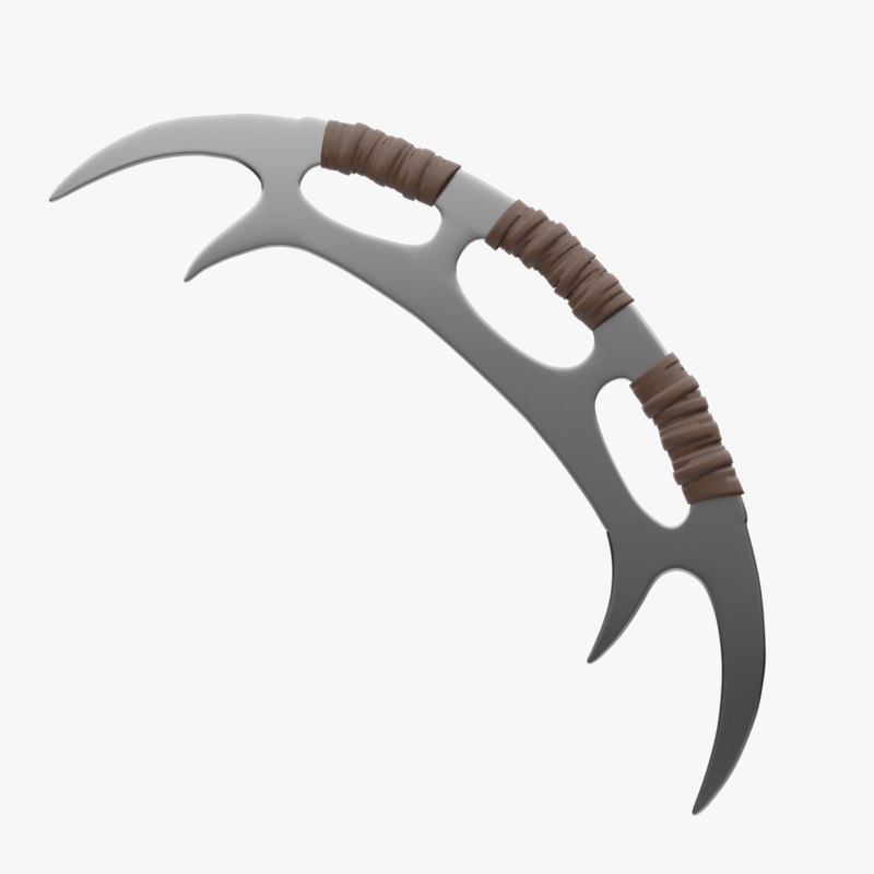 Klingon bat leth model - TurboSquid 1381329