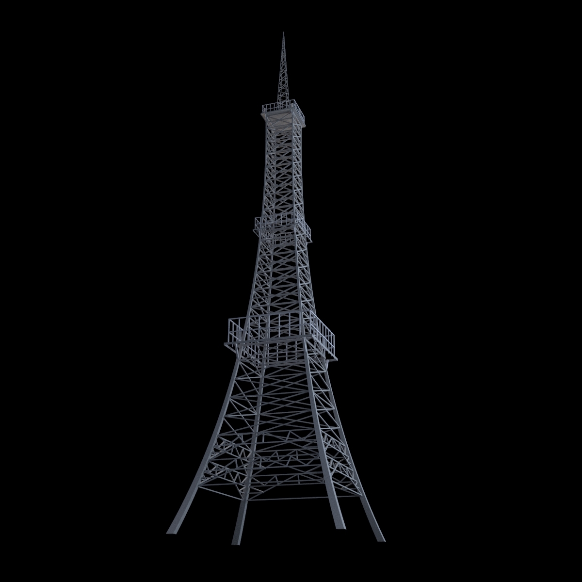 modelo 3d Torre electrica - TurboSquid 1381513