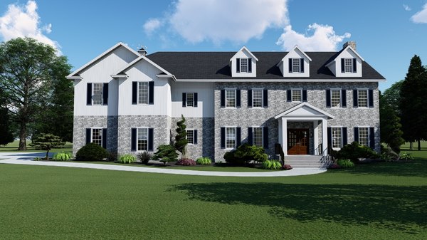 Free 3D Mansion Models | TurboSquid