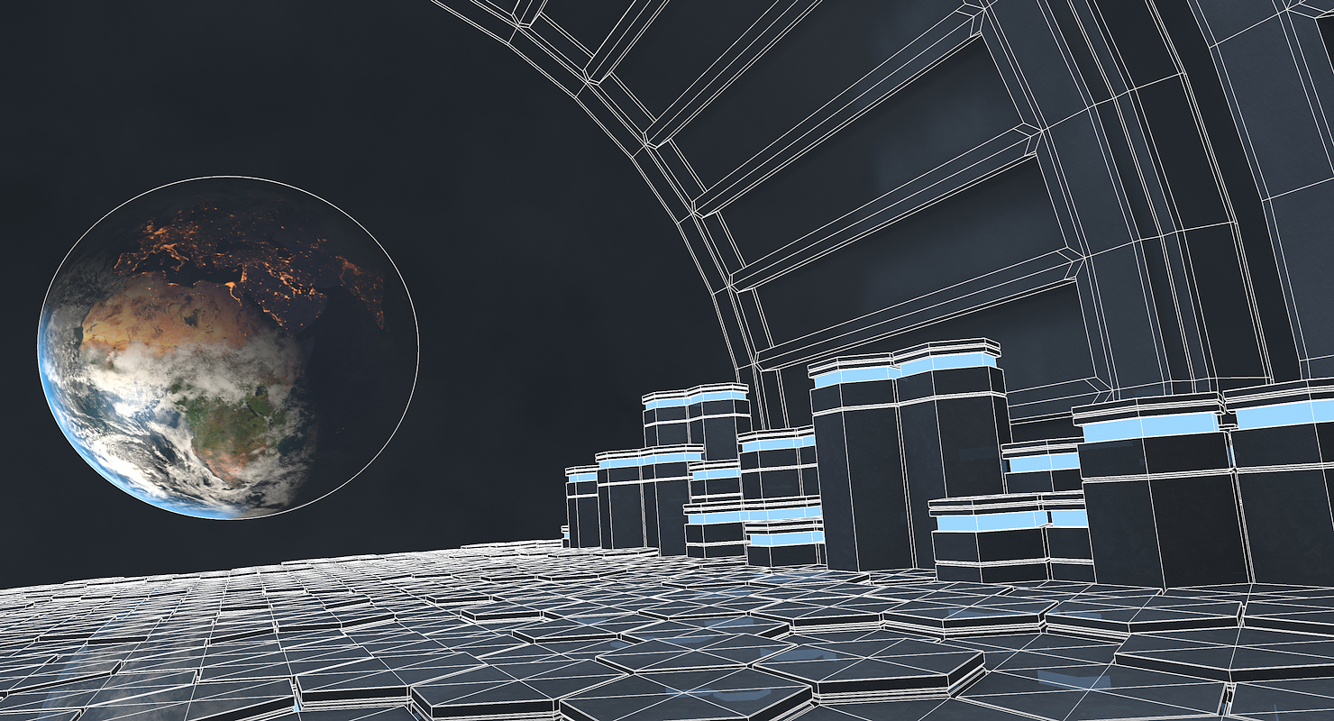 3D concepts alien space station interior - TurboSquid 1381710
